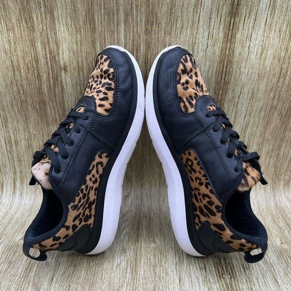 Vionic | Shoes | Vionic Womens Remi Casual Sneaker Leopard Print Cow ...